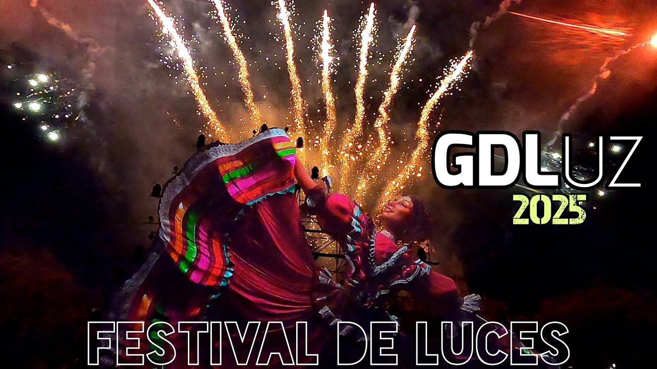 GDLUZ 2025 ️ El FESTIVAL de LUCES más grande de LATINOAMÉRICA 🌎😱 - YouTube