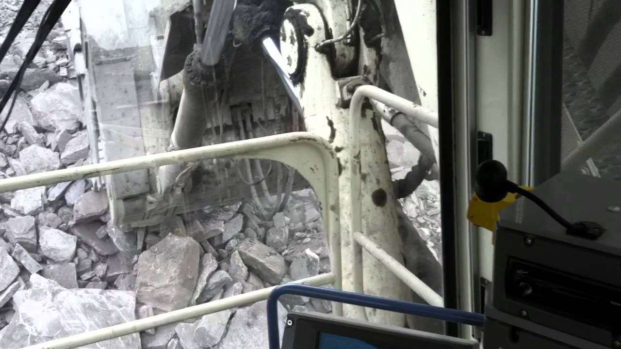 TEREX O&K RH120E - YouTube