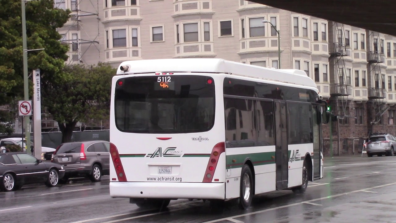 AC Transit - Van Hool A300K Route 96 #5112 - YouTube