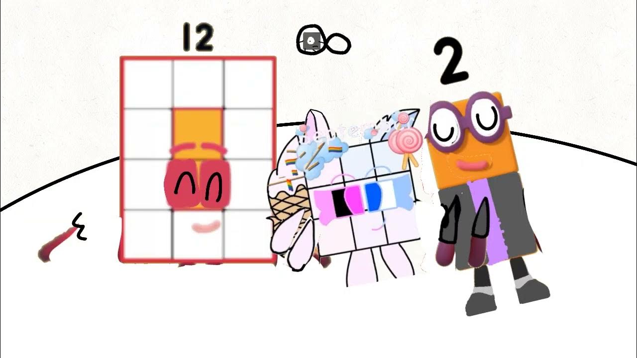 numberblock 12 inflation round but fixed 1 - YouTube