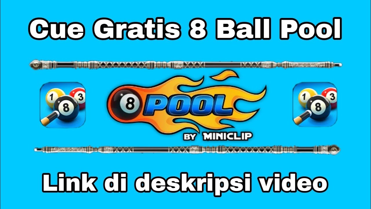 Cue 8 ball pool gratis | Cue ultah standar - YouTube