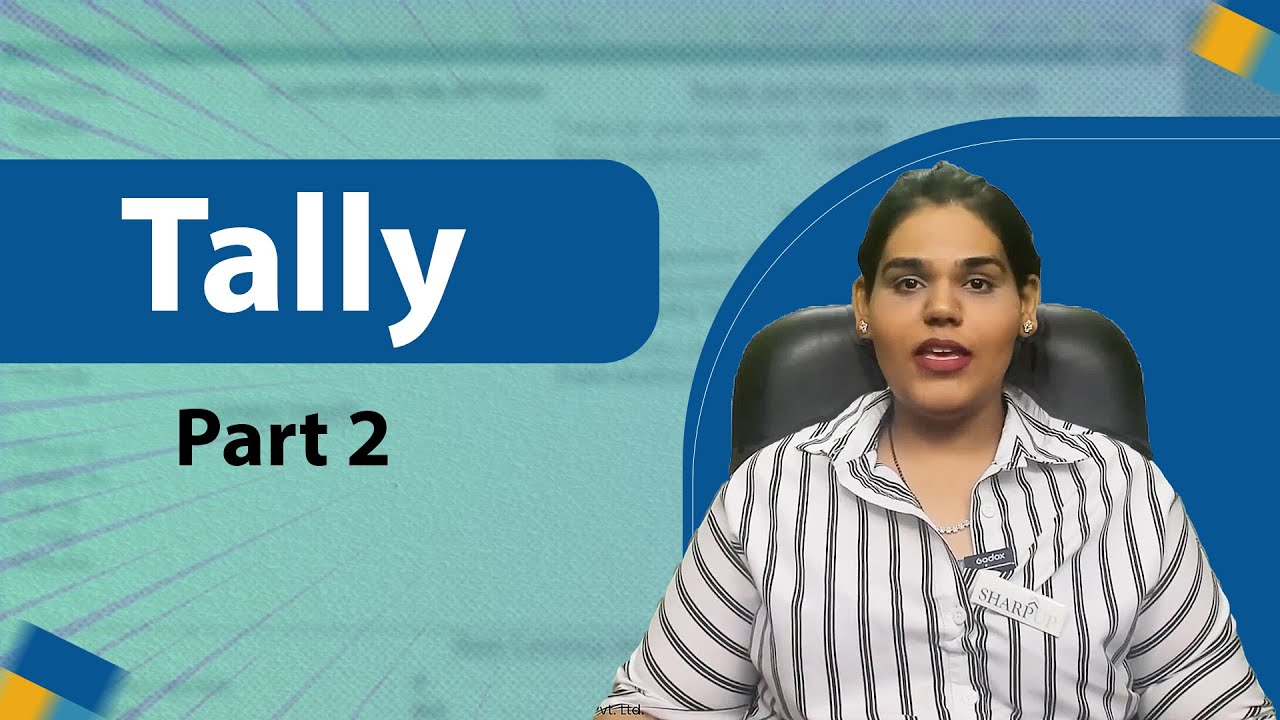 Tally Part 2 | ATC Program | Sharpup | Accounting Module - YouTube