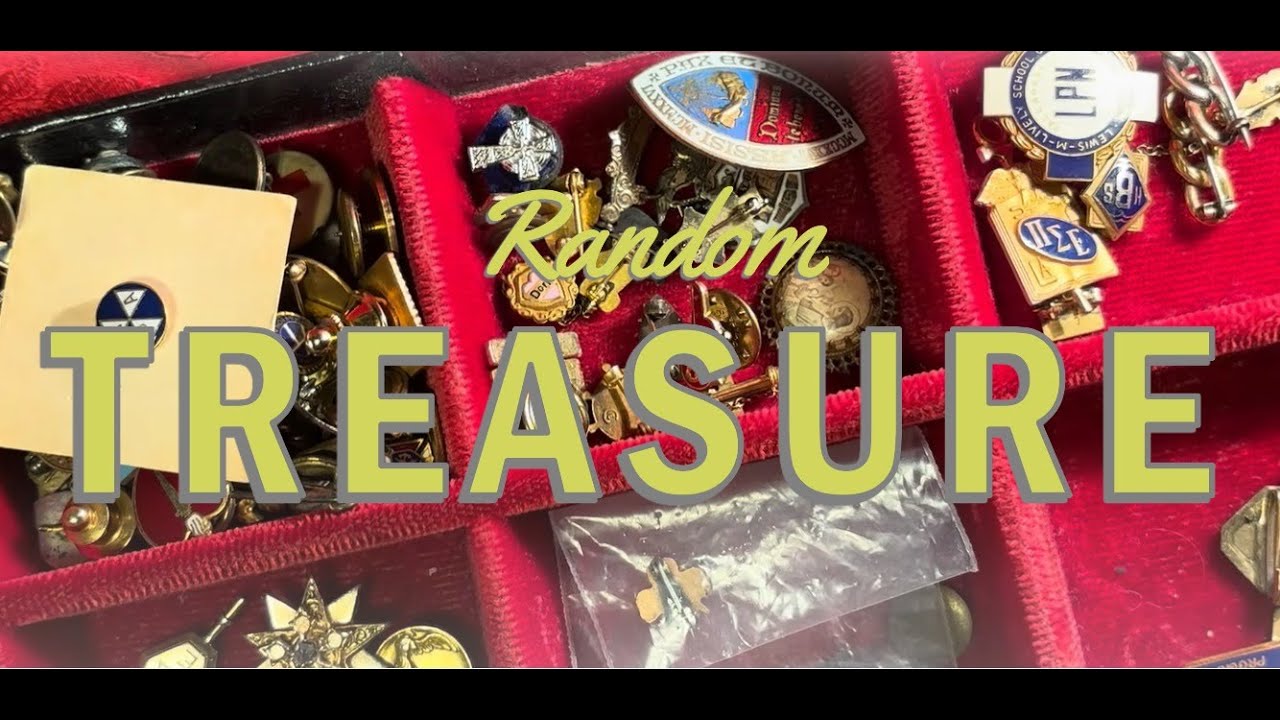 Random Treasure! Looking for a pin for my Daughter's Show and Tell ...