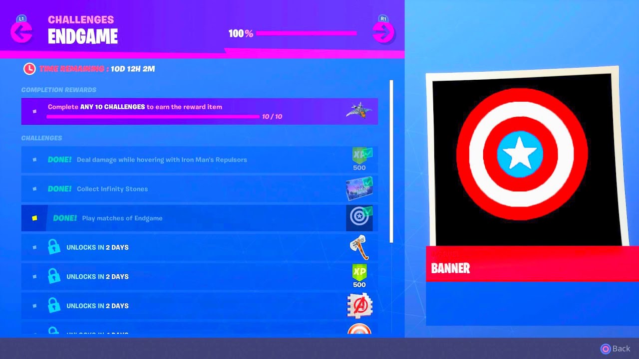 How To COMPLETE ALL ENDGAME CHALLENGES in Fortnite! - YouTube