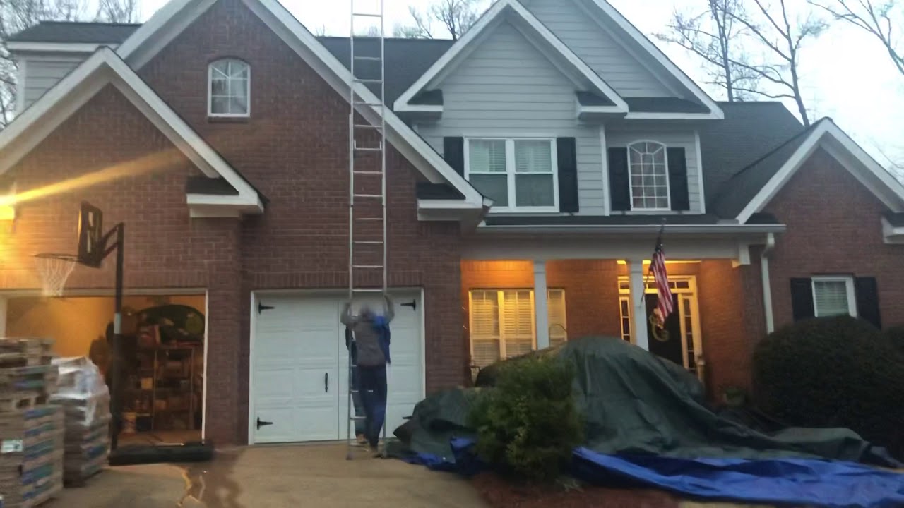 How to replace a difficult roof-part 1 - YouTube