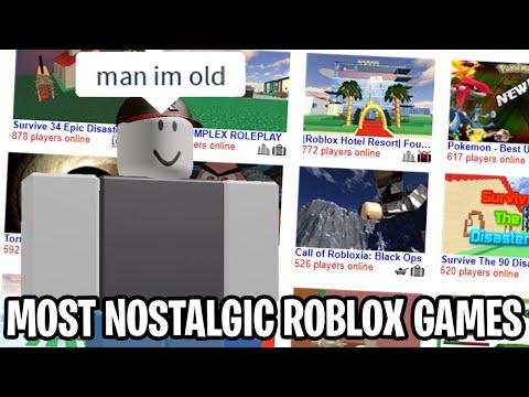 The Most Nostalgic Roblox Games of ALL TIME (Best Old Games on Roblox ...