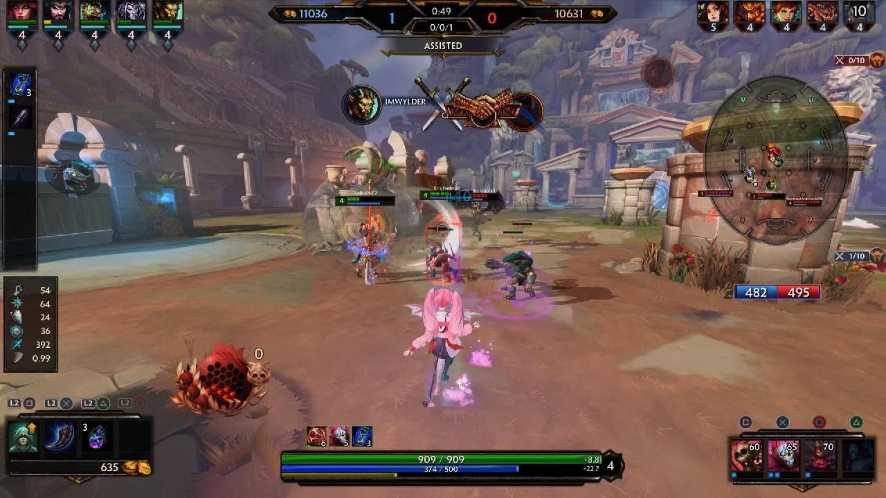 SMITE Persephone IronMouse skin - YouTube