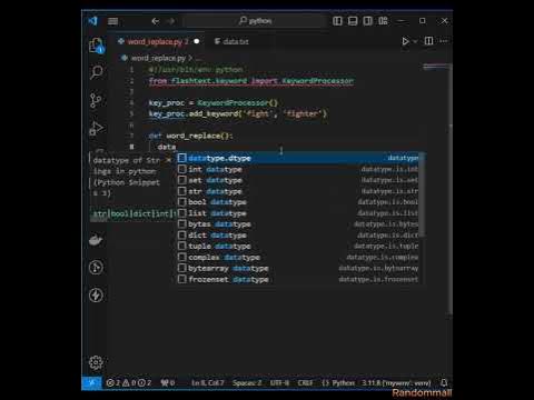 how to search and replace texts/words/sentences faster without using regular expression #python ...