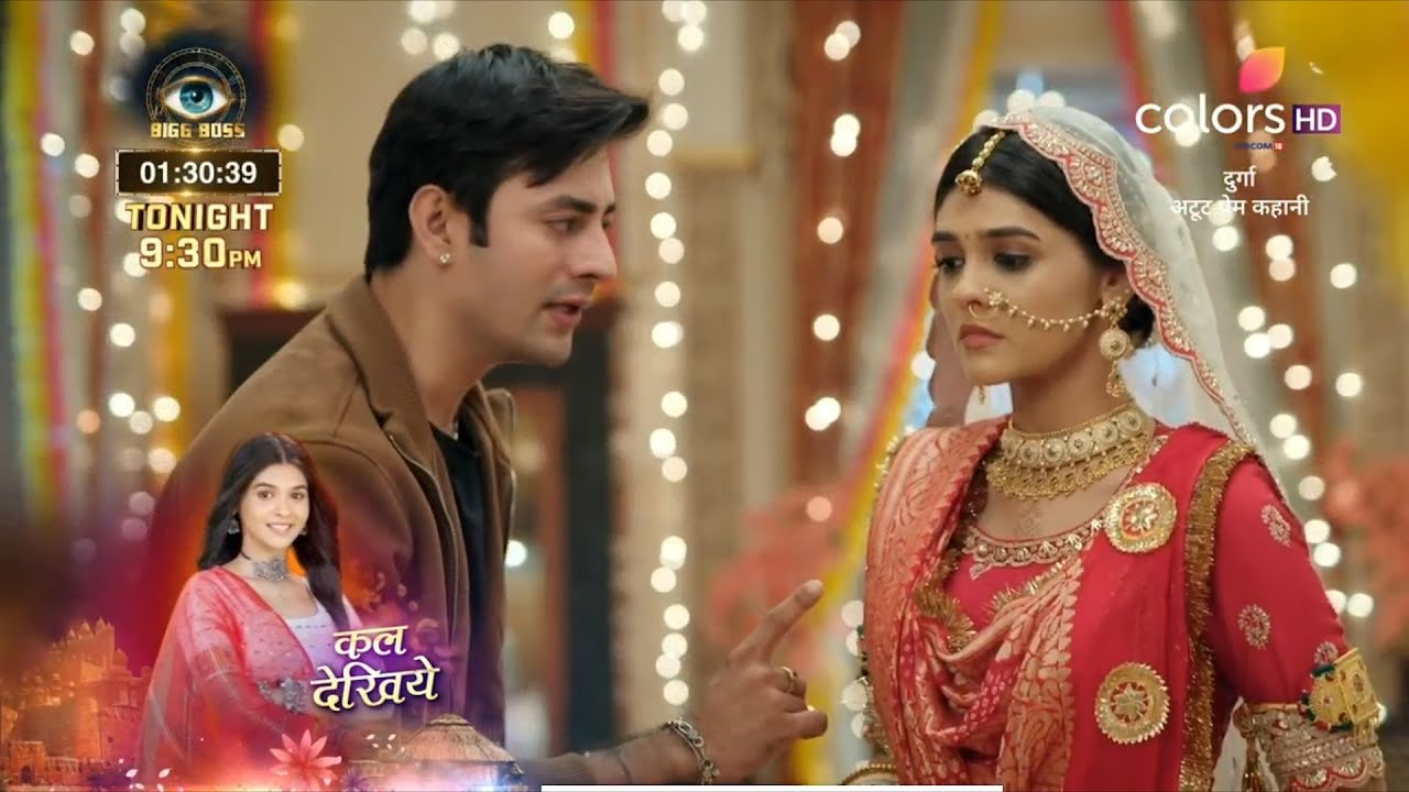 Durga SERIAL UPDATE Durga को बचाने पहोच गया उसका Pati Anurag - YouTube