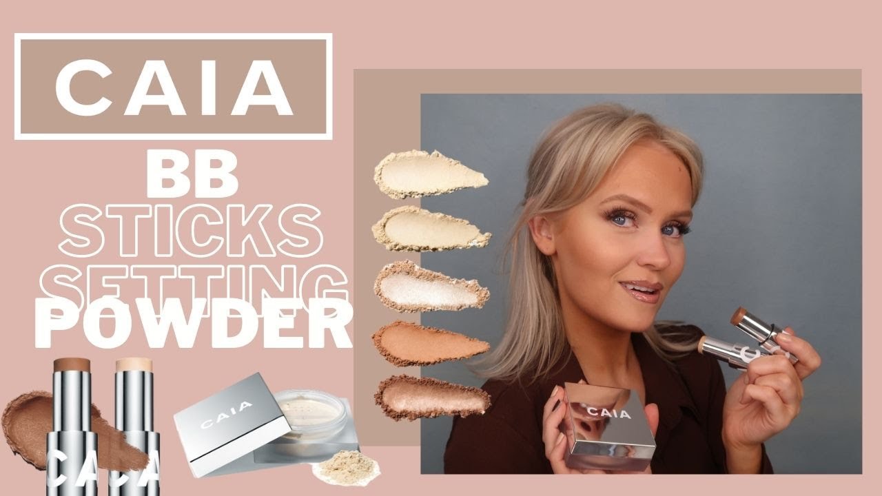 CAIA BB-STICK & SETTING POWDER - YouTube