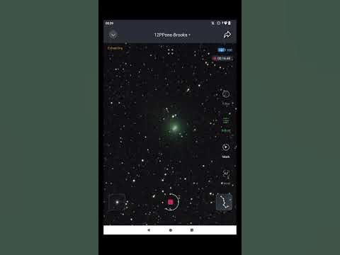 Comet 12P Pons-Brooks - ZWO Seestar S50 Smart Telescope - Rooster Inn Observatory - 4 February ...