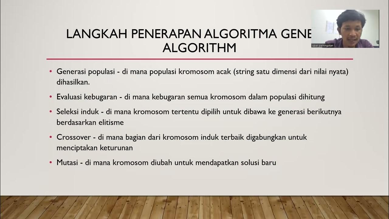 Vehicle Routing Problem Dengan Algoritma Genetic Algorithm untuk pendistribusian Katering ...