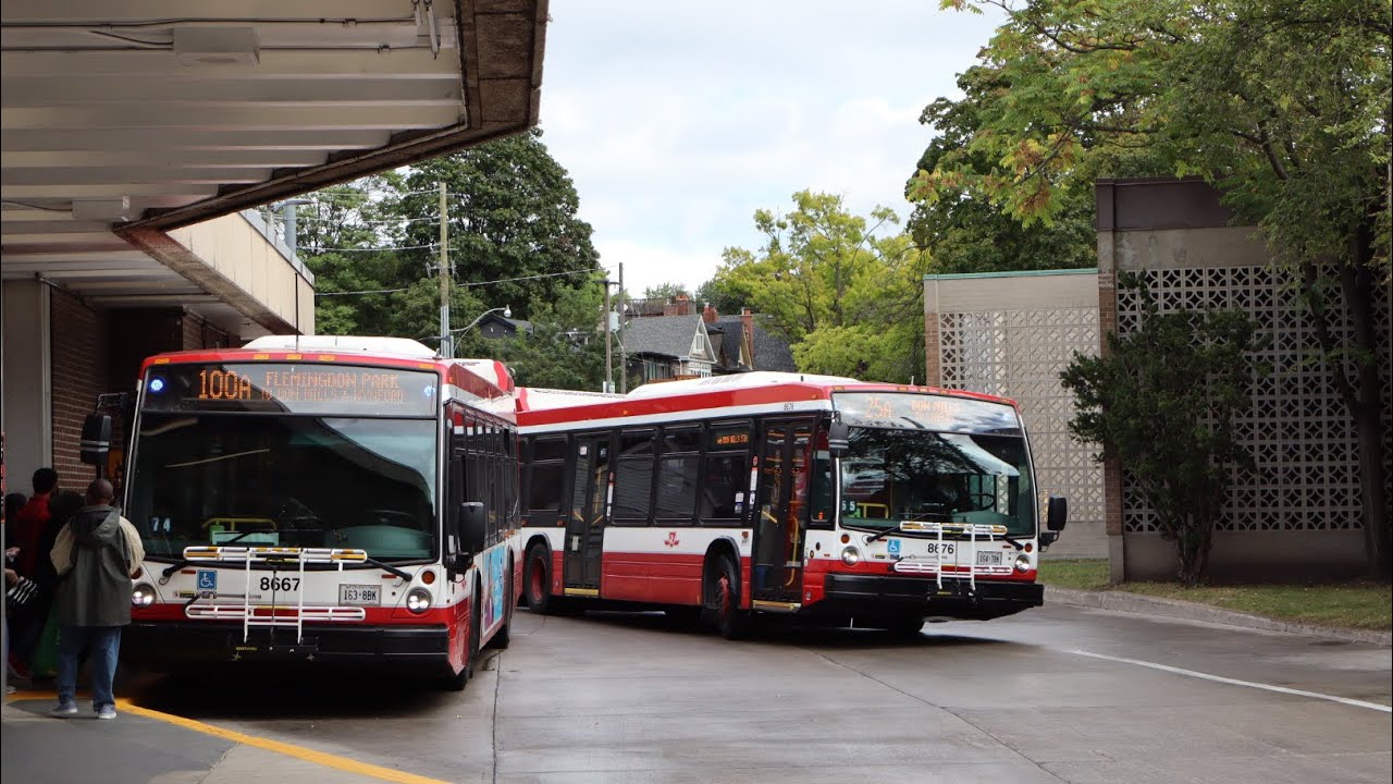 (Ride Video) TTC Route 25A Don Mills on 2017 NovaBus LFS Diesel 8676 ...