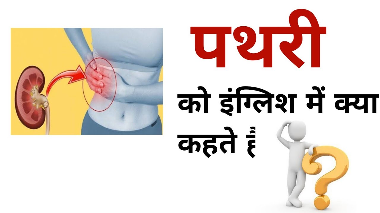 पथरी को इंग्लिश में क्या कहते हैं | Pathri ko english mein kya kahate ...