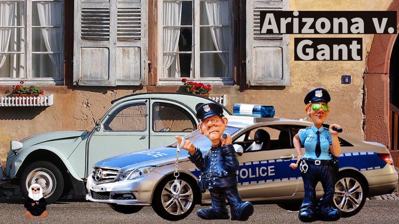 Cops searching cars: Arizona v. Gant | Criminal Law - YouTube