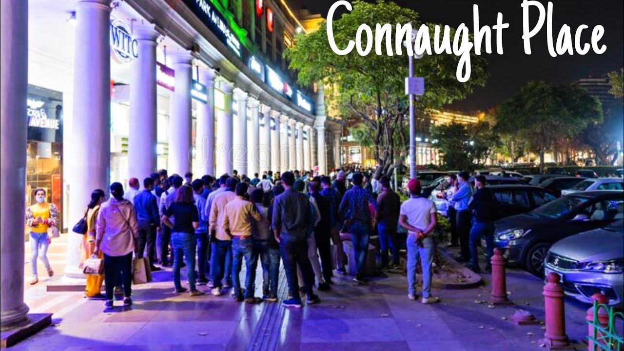 Connaught Place Delhi at night 😍 - YouTube