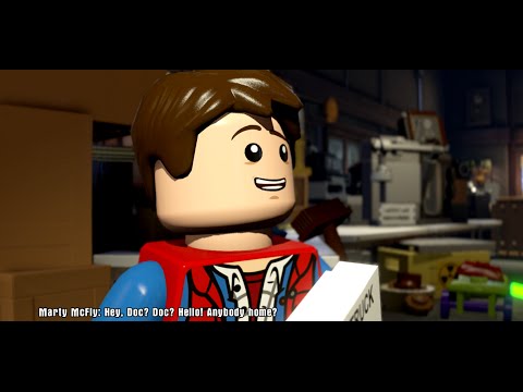 LEGO Dimensions - Back To The Future Level (Delorean/Hover Board ...