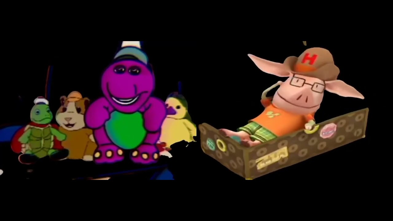 barney and wonder pets and Harold the pig - YouTube