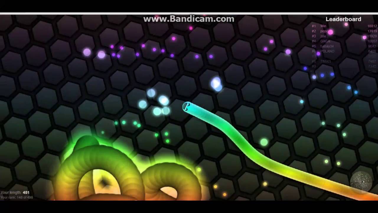 slither.io | NEW VIDEO !!! | Colorful snakes| - YouTube
