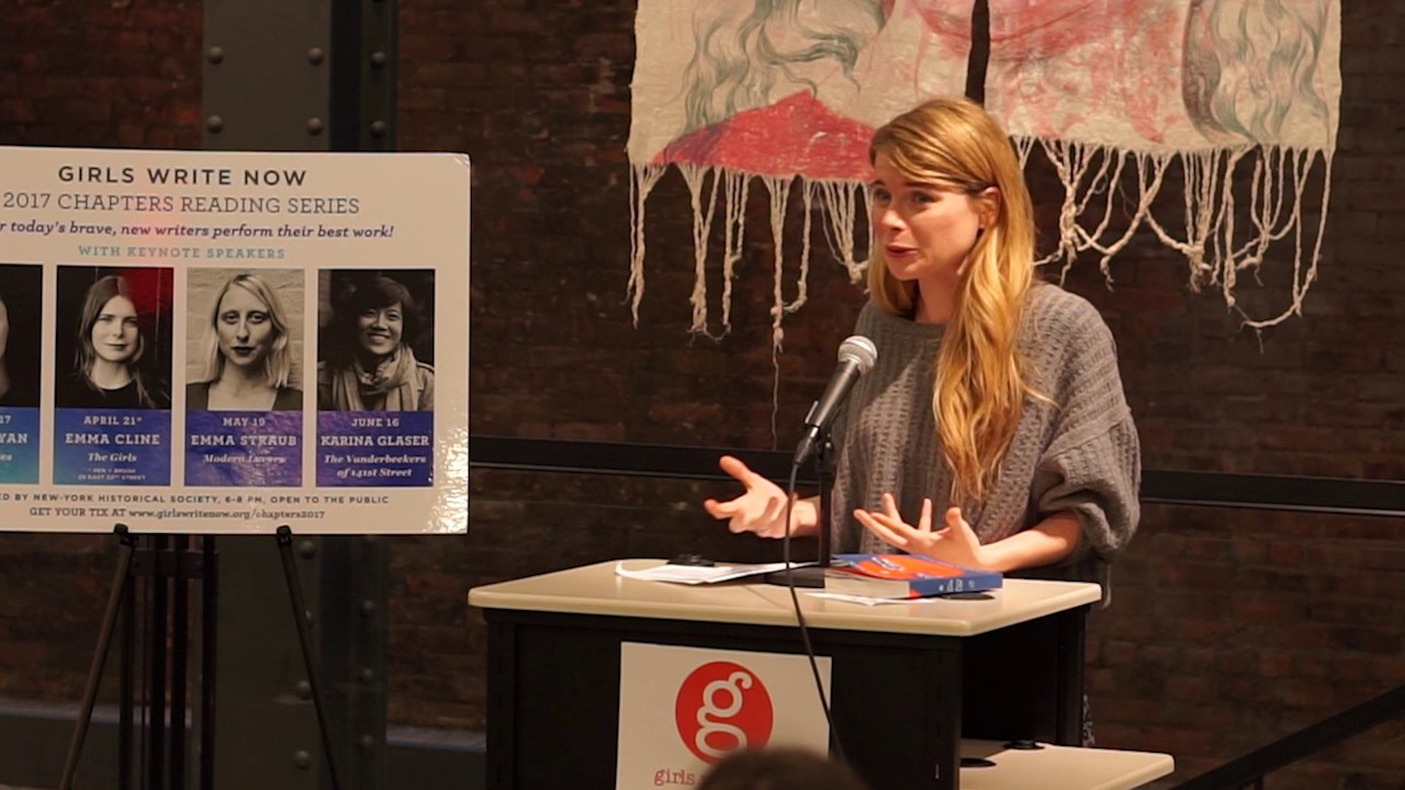 Guest Author Emma Cline Speaks at CHAPTERS 4/21/17 - YouTube