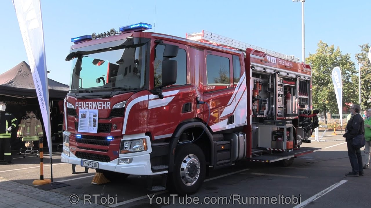 Scania P320/ Wiss fire engine - exterior, interior & light setup ...