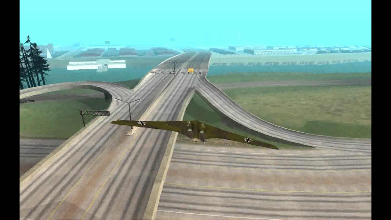 Horten Ho-IX (Gotha 229) GTA San Andreas - YouTube
