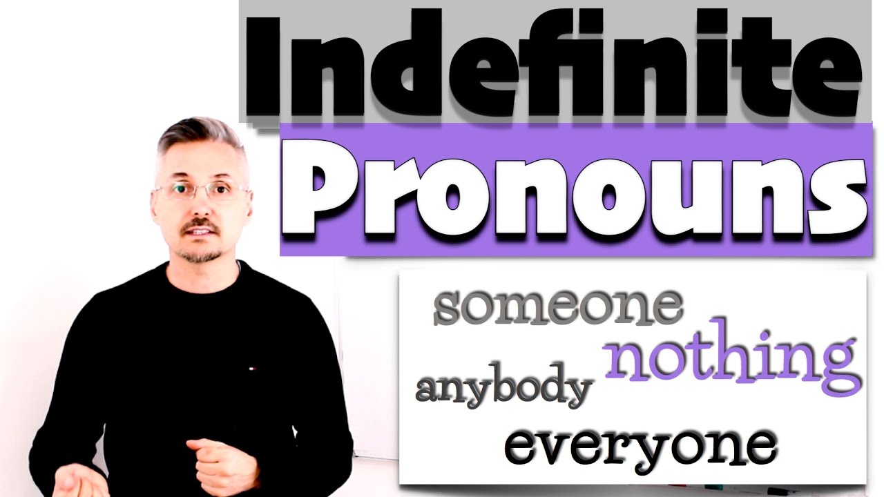 Lesson on INDEFINITE PRONOUNS (someone, nothing, anybody, everyone ...