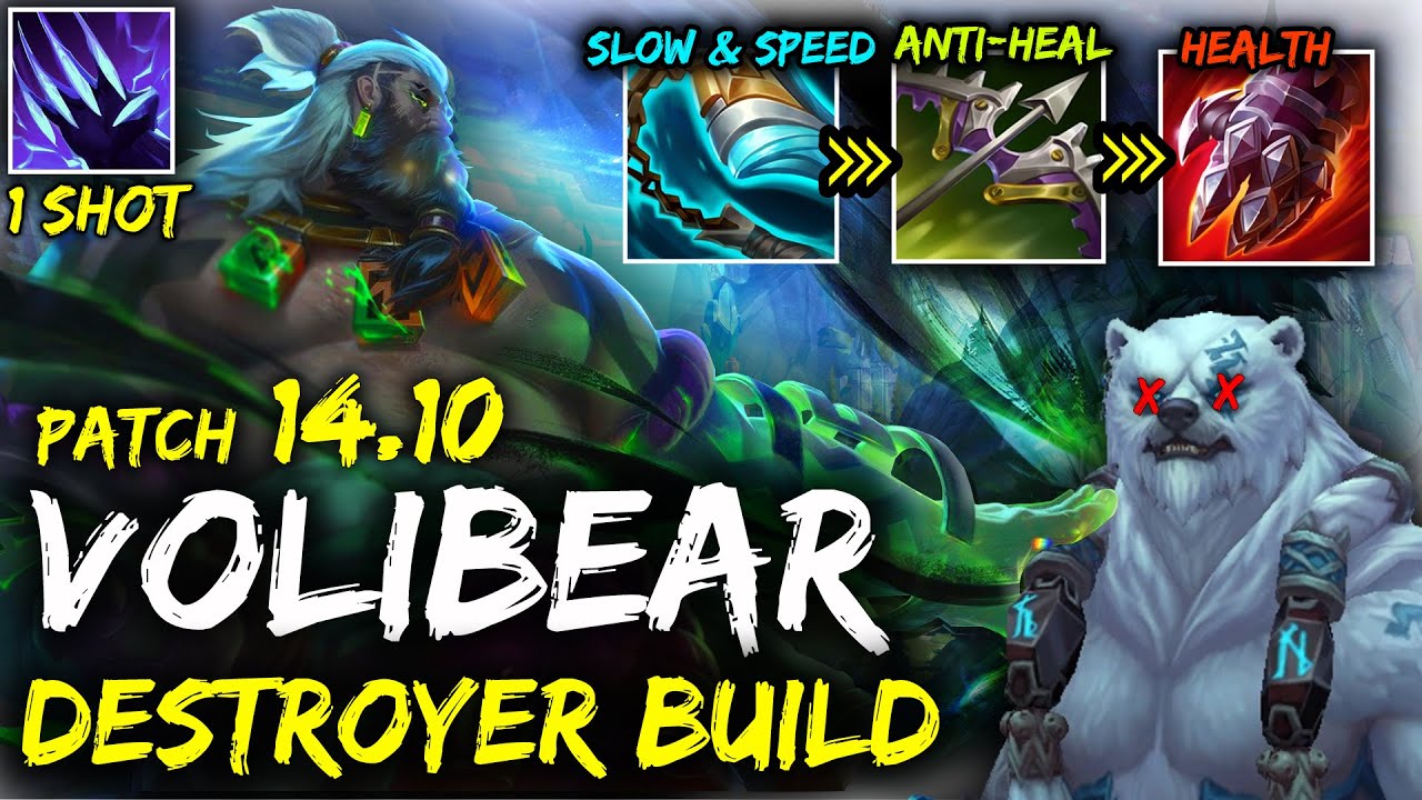 UDYR VS VOLIBEAR JUNGLE BUILD, [AD UDYR], KDA 11/1/2, VOLIBEAR ...