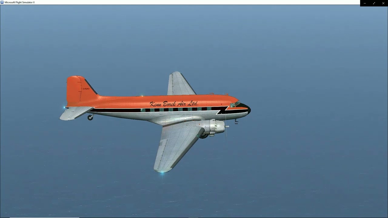 Default fsx DC3 canadian liveries collection - YouTube