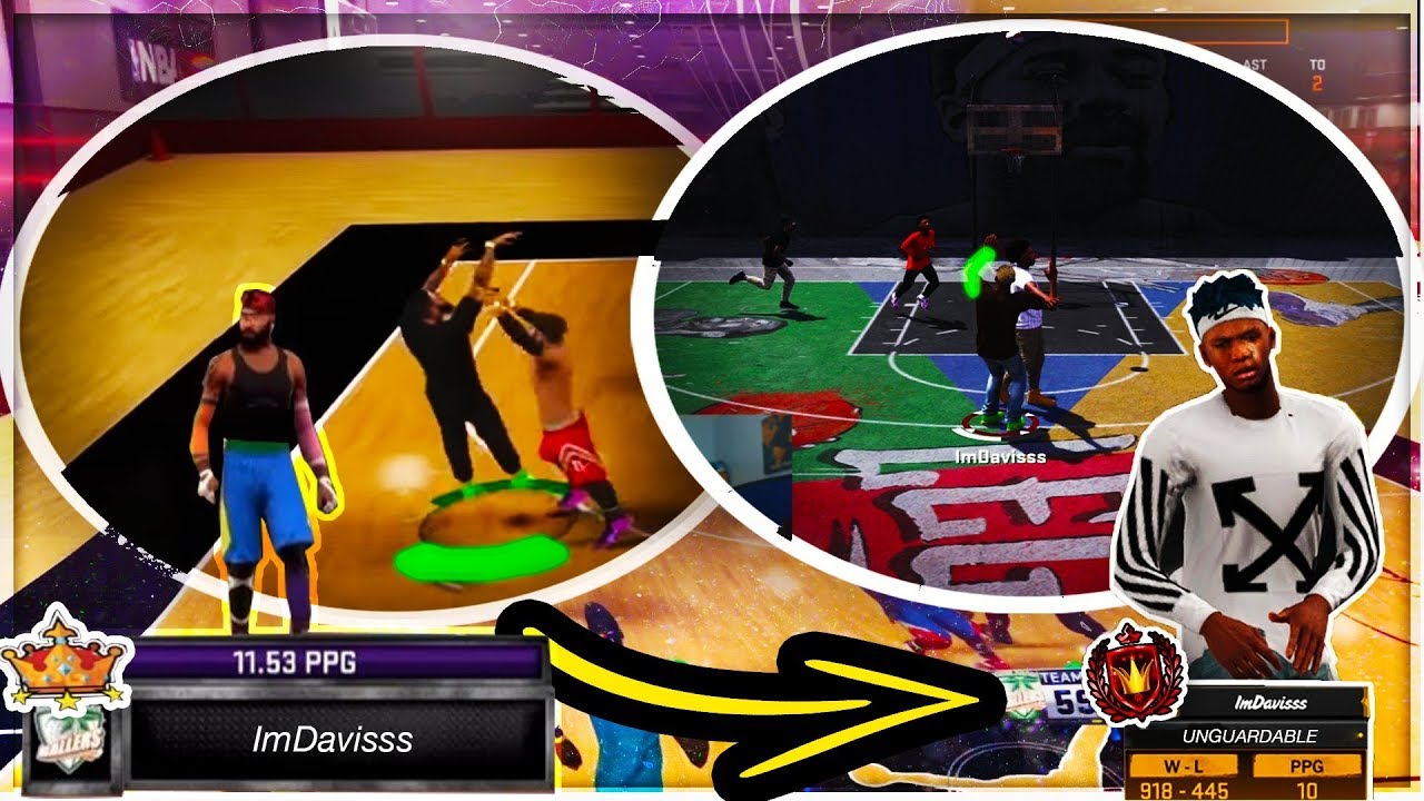 MY NBA 2K15 DEMIGOD RETURNS TO NBA 2K18. JORDAN REC CENTER DEMIGOD+ ...
