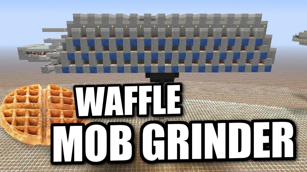 Minecraft PS4 - MOB GRINDER [ AUTOMATIC ] Tutorial ( PE / PS3 / XBOX ...