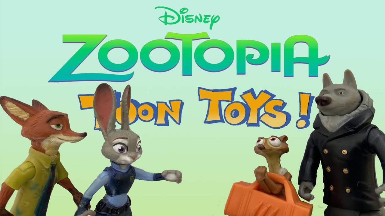 Disney's Zootopia Toon Toys A Fur-ious Chase! - YouTube