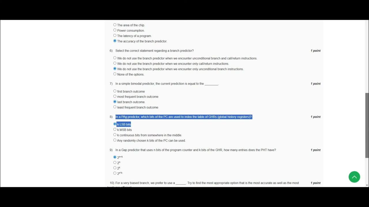 Advanced Computer Architecture || WEEK-2 Quiz assignment Answers 2 2025 ...