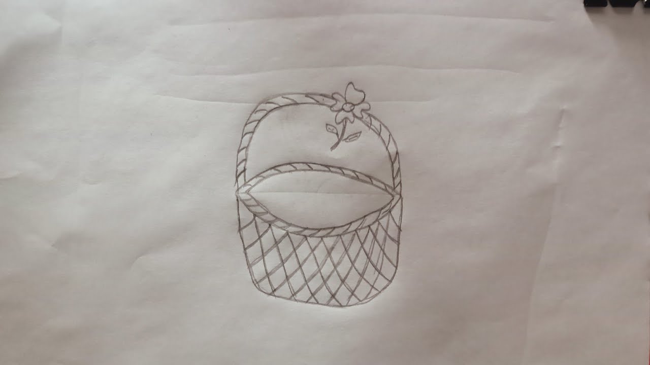 Fuldani easy drawning |Draw a flower Pot | Flower vase Art. - YouTube