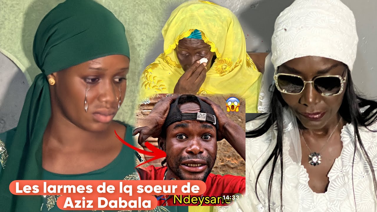 Les larmes de la Soeur de Aziz Dabala après les témoignages de Coumba ...