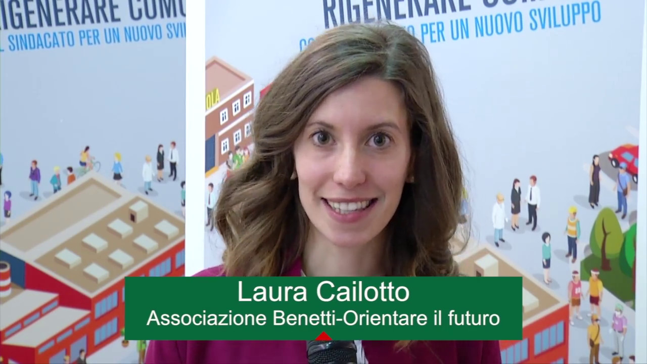XVIII Congresso CISL Vicenza intervista a Laura Cailotto presidente Ass ...