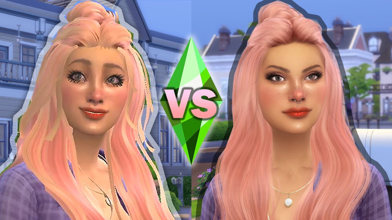 Comparing Sims 4 on LAPTOP vs. POWERFUL PC - YouTube