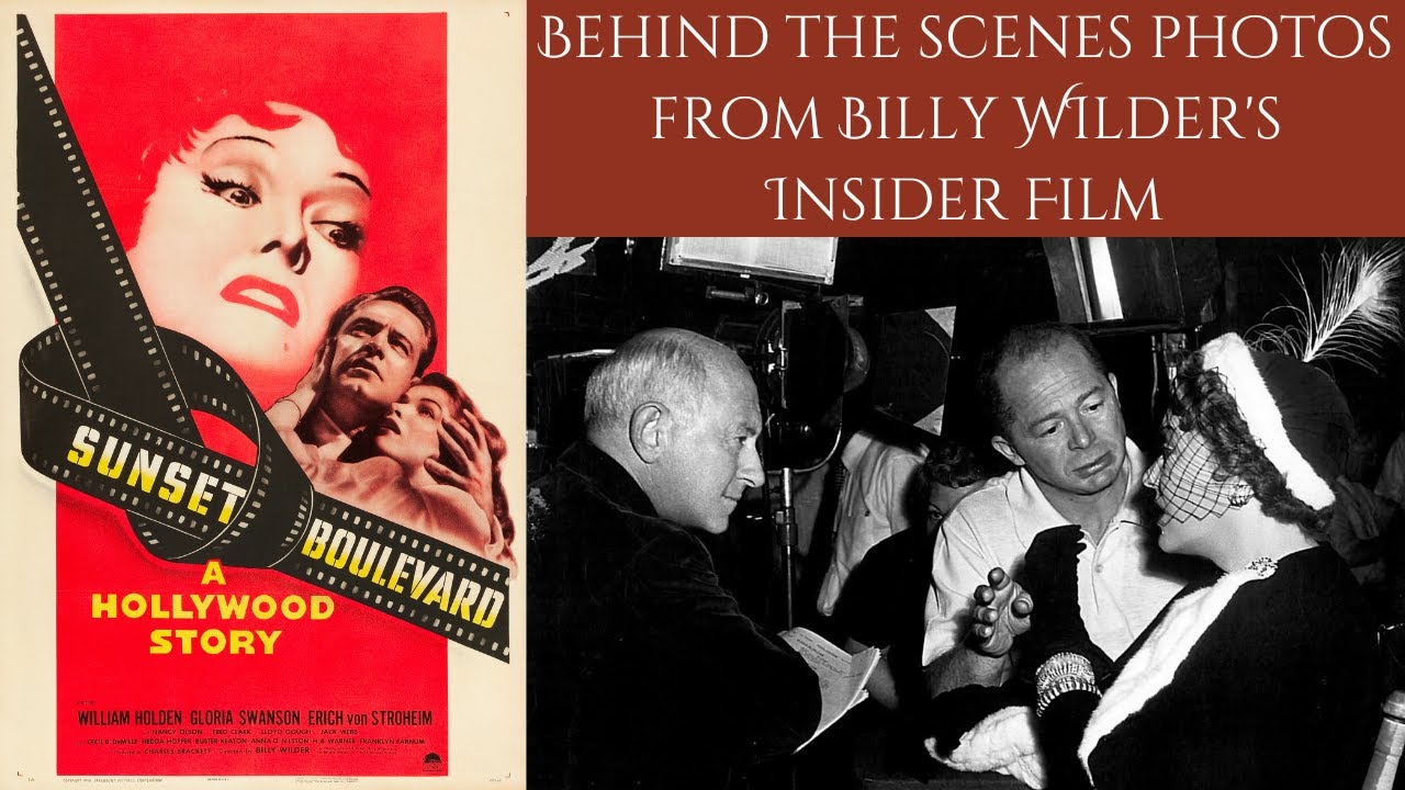 SUNSET BOULEVARD/ BLVD. 1950 - Behind The Scenes Photos From The ...