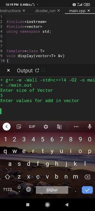 Vector use push_back member function || #C++ Language - YouTube