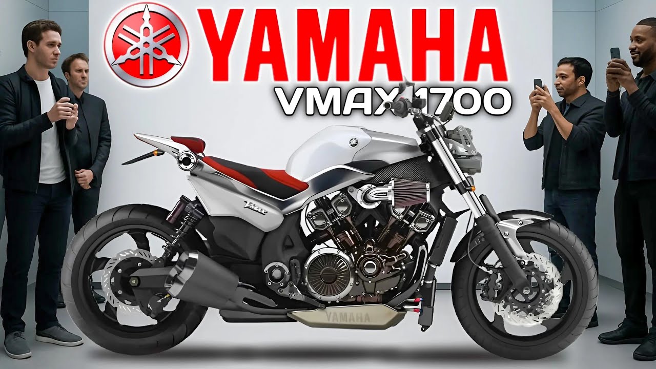 2025 NEW YAMAHA VMAX 1700 INTRODUCED!! THE LEGEND IS READY TO RISE ...