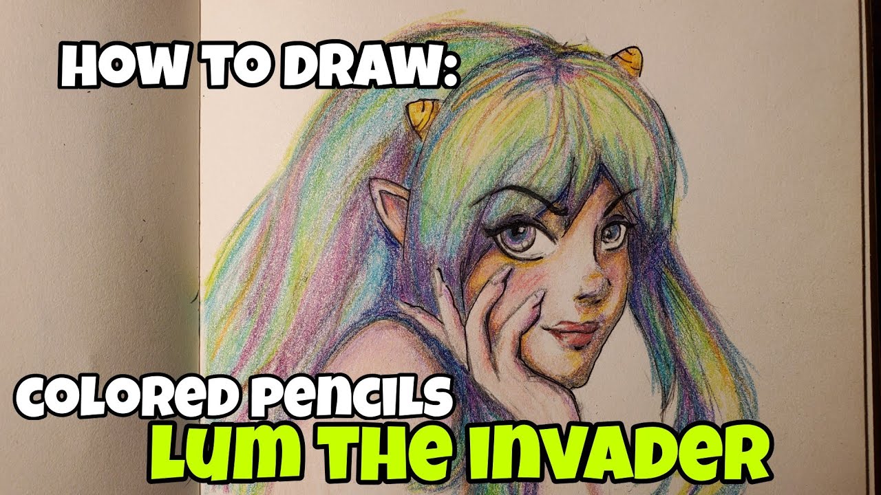 Lum the Invader | Drawing | Urusei Yatsura | - YouTube