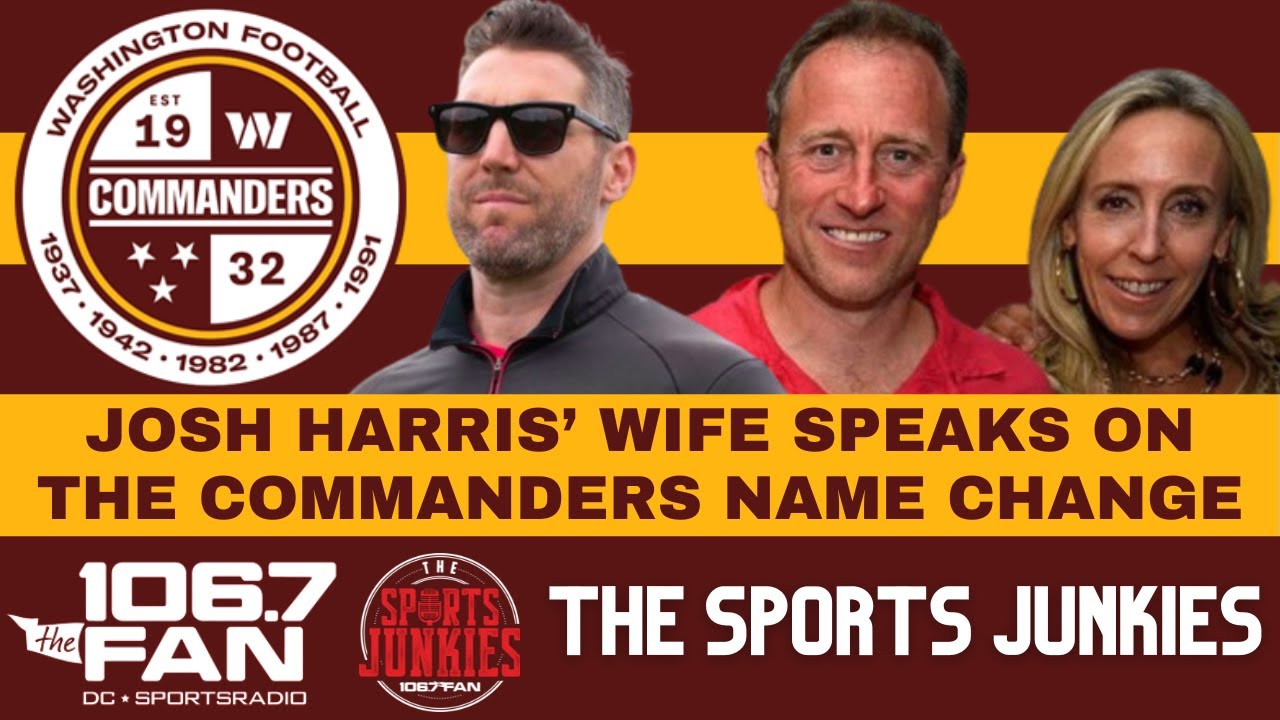 New Name For The Commanders? | Sports Junkies - YouTube