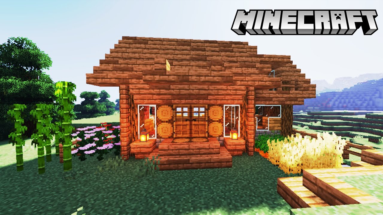 Ultimate Survival Hut With Garden - [Minecraft Fantasy Building ...