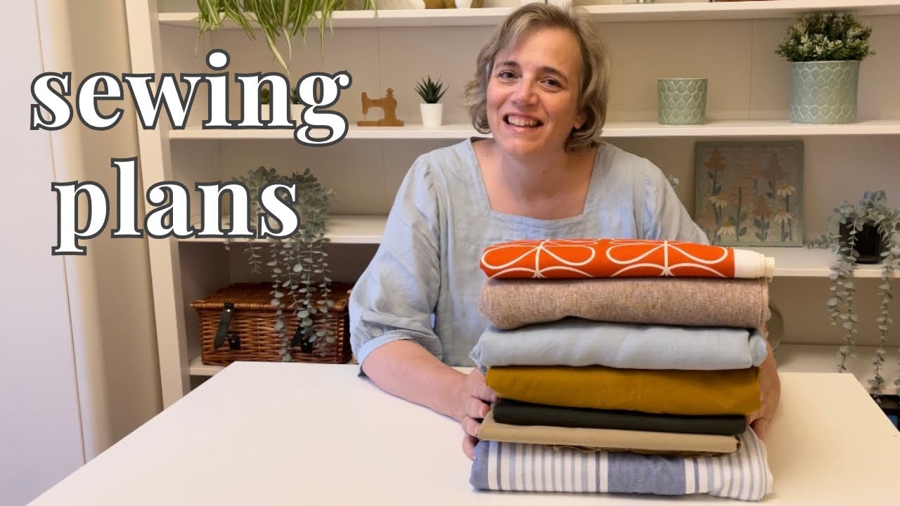 Sewing plans with mostly thrifted fabric. What’s happening in my sewing ...