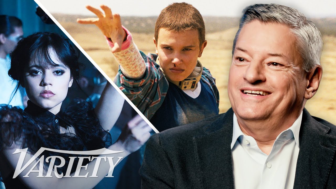 Netflix Co-CEO, Ted Sarandos, Talks 'Stranger Things', 'Wednesday ...