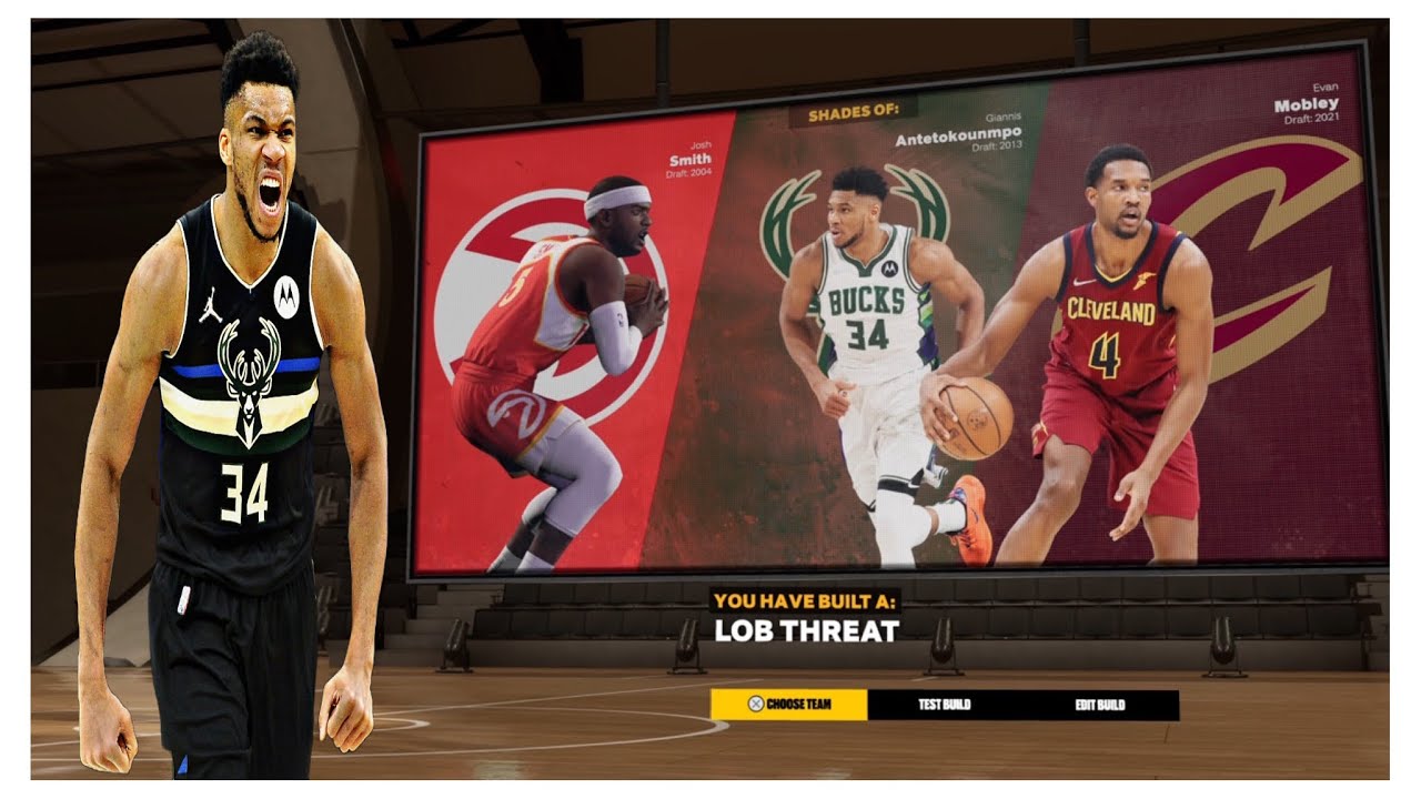 CRAZY GIANNIS ANTETOKOUNMPO BUILD NBA 2K23 NEXT GEN (ALL AROUND LOB ...