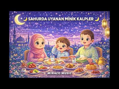 Sahurda Uyanan Minik Kalpler 🌙 Ramazan Çocuk Şarkısı 🎵 Sahur Vakti 🌙
