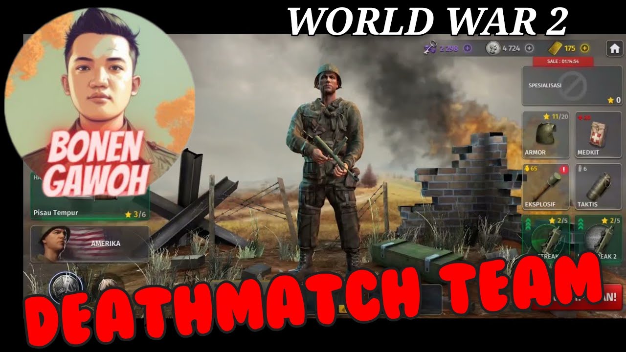 Deathmatch Tim Seru Banget | World War 2:Shooting Games - YouTube
