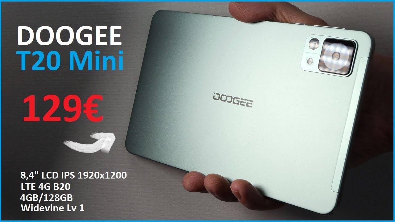 Doogee T20 Mini Review: iPad Mini Alternative für 129 mit 4G, DRM Lv1 ...