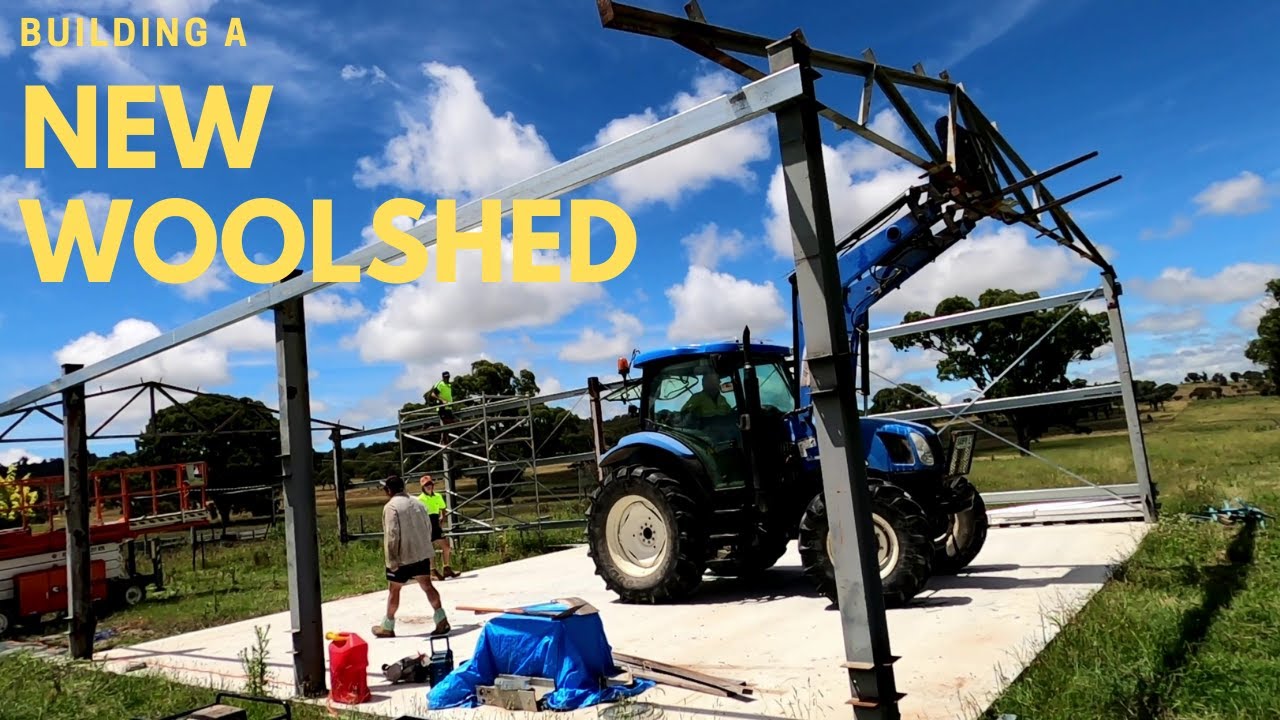 Building a new Woolshed - Part 1 - YouTube